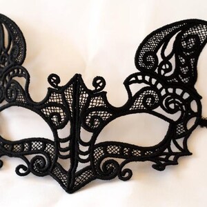 Masquerade Mask, Black Fox Lace Masquerade Mask, Sexy Fox Masquerade ...