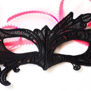 Lace Mask / Fit for Prom Masquerade , Perfect for Fairy Costumes, Mardi ...