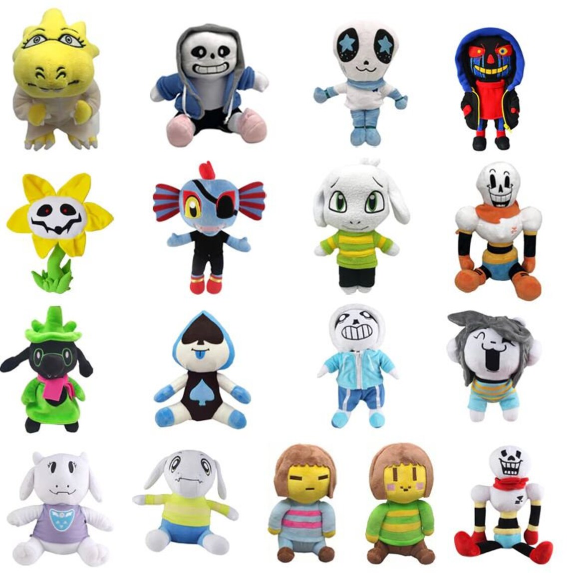 Undertale Plush Toys / Undertale Plushies / Undertale Toys | Etsy