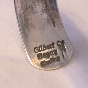 Vintage GILBERT BEGAY Sterling Silver Cuff Bracelet Smooth Design ...