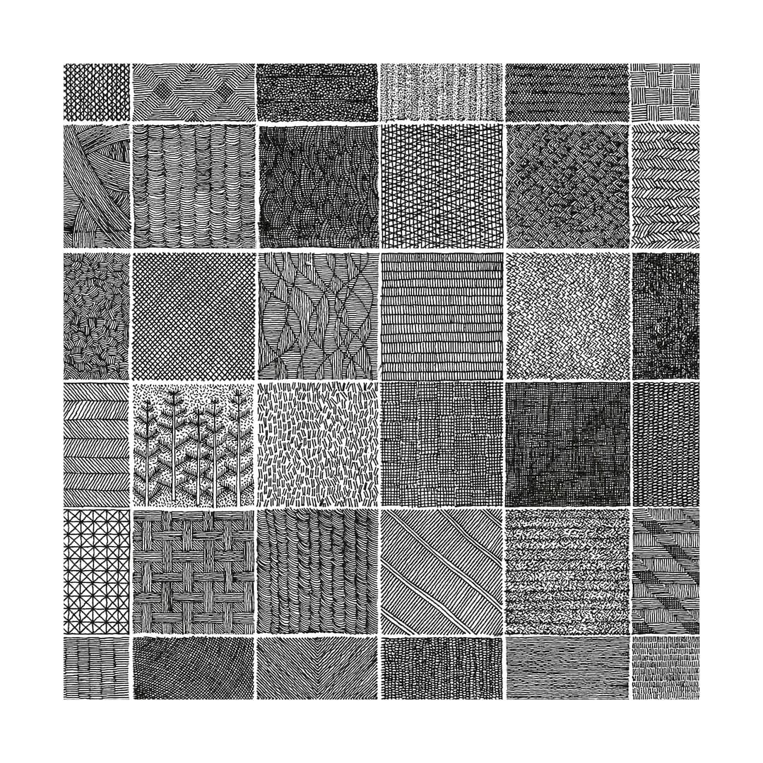 Patterns Hand Drawn Print | Patterns Illustration | Patterns Drawing ...