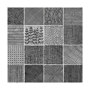 Patterns Hand Drawn Print | Patterns Illustration | Patterns Drawing ...