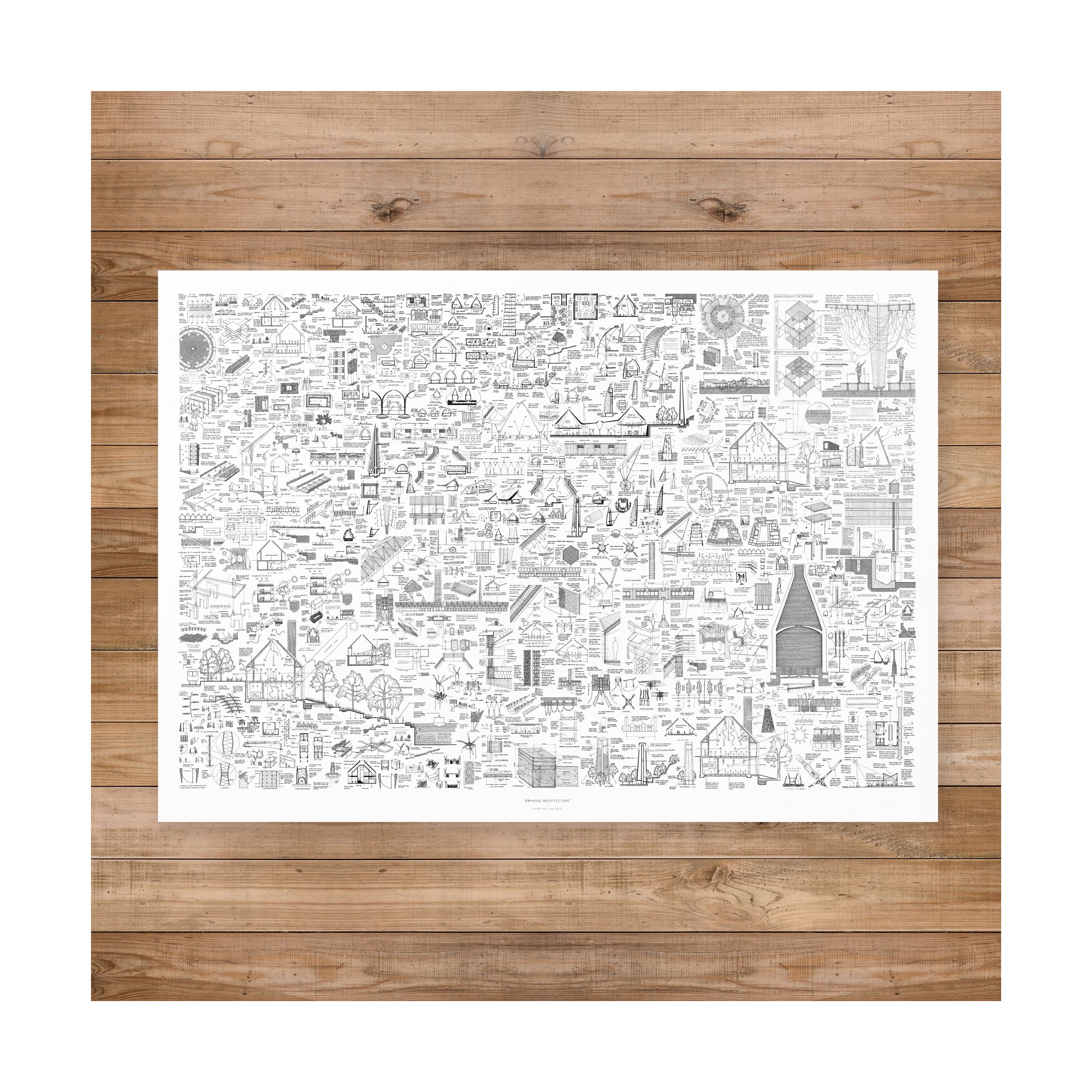 Hand Drawn Architecture Print: Limited Edition Architectural ...