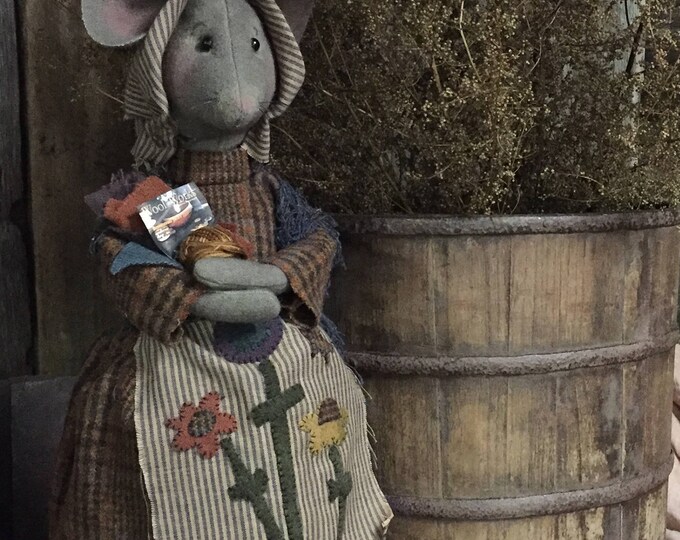 Pattern SET: Vivian - 14" Prairie Mouse - Etsy