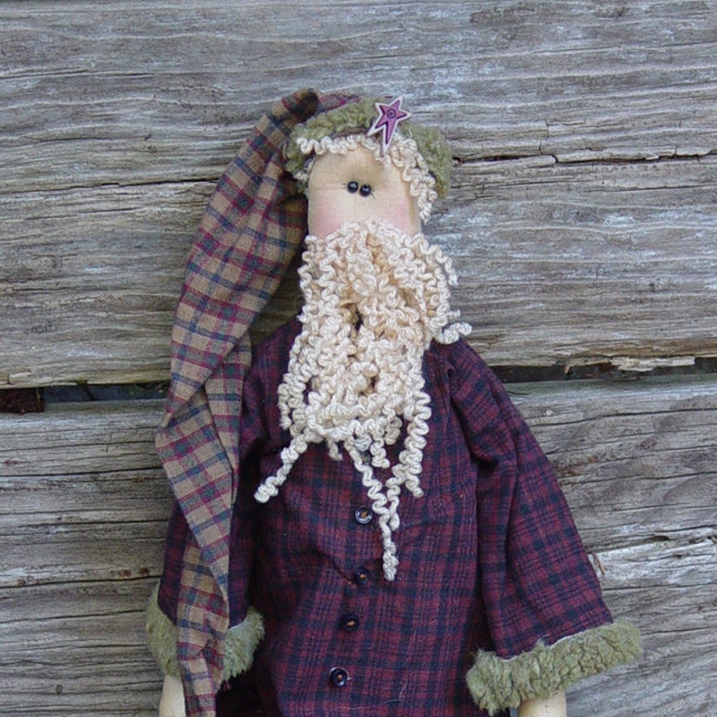 Primitive Rag Doll - Etsy