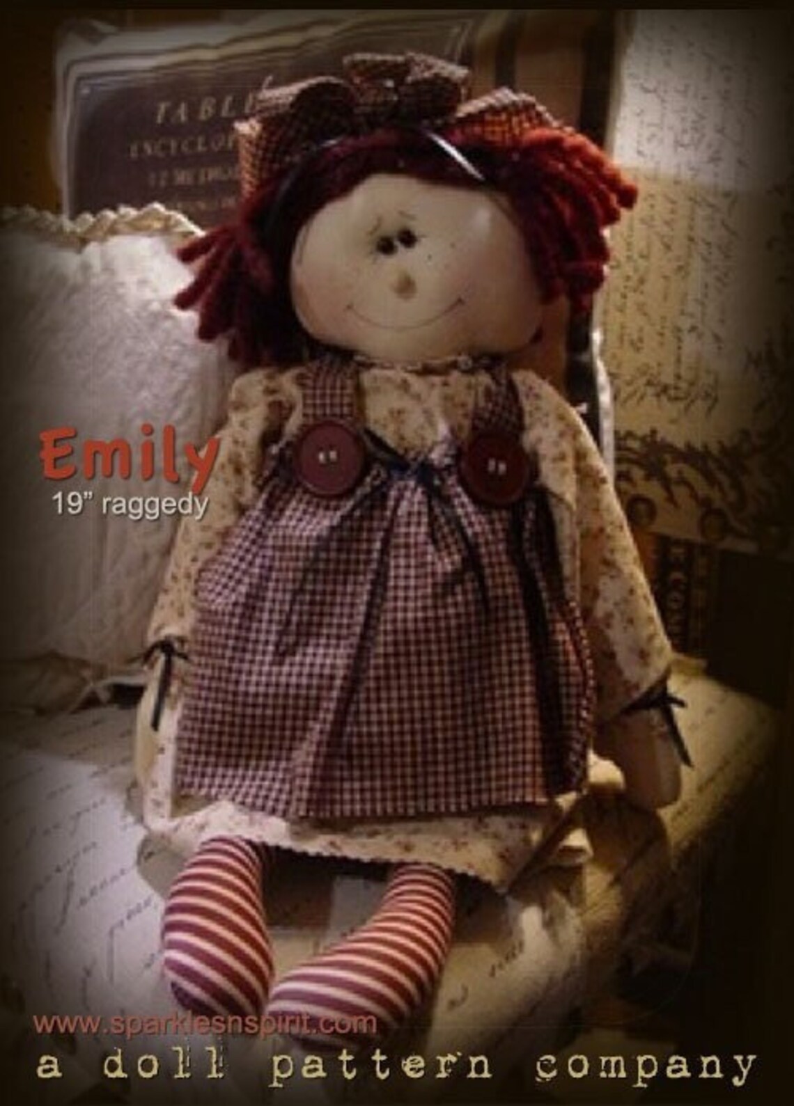 NEW! E-pattern Instant Download - Emily Pattern - 19" Rag Doll - Etsy