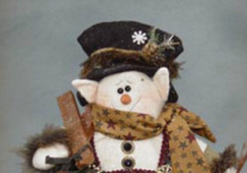 Pattern: Sir Willabe Snelf - 9" Snowman Elf - Etsy