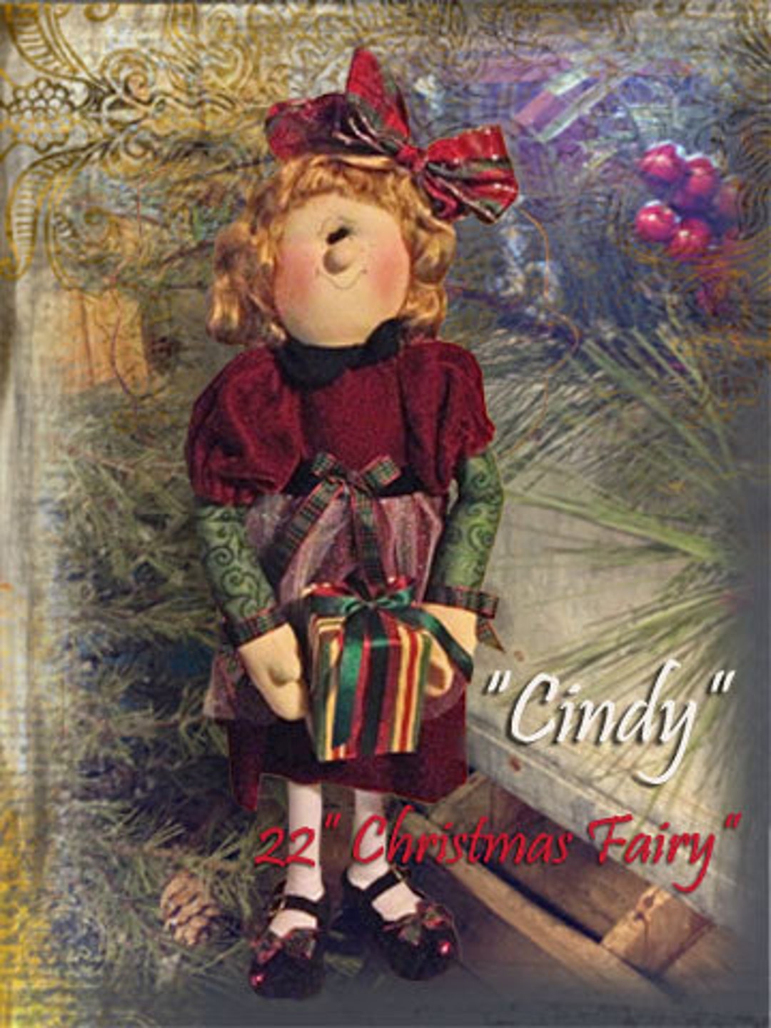 Patrón: Cindy Hada navideña de 22 retirada En oferta - Etsy España
