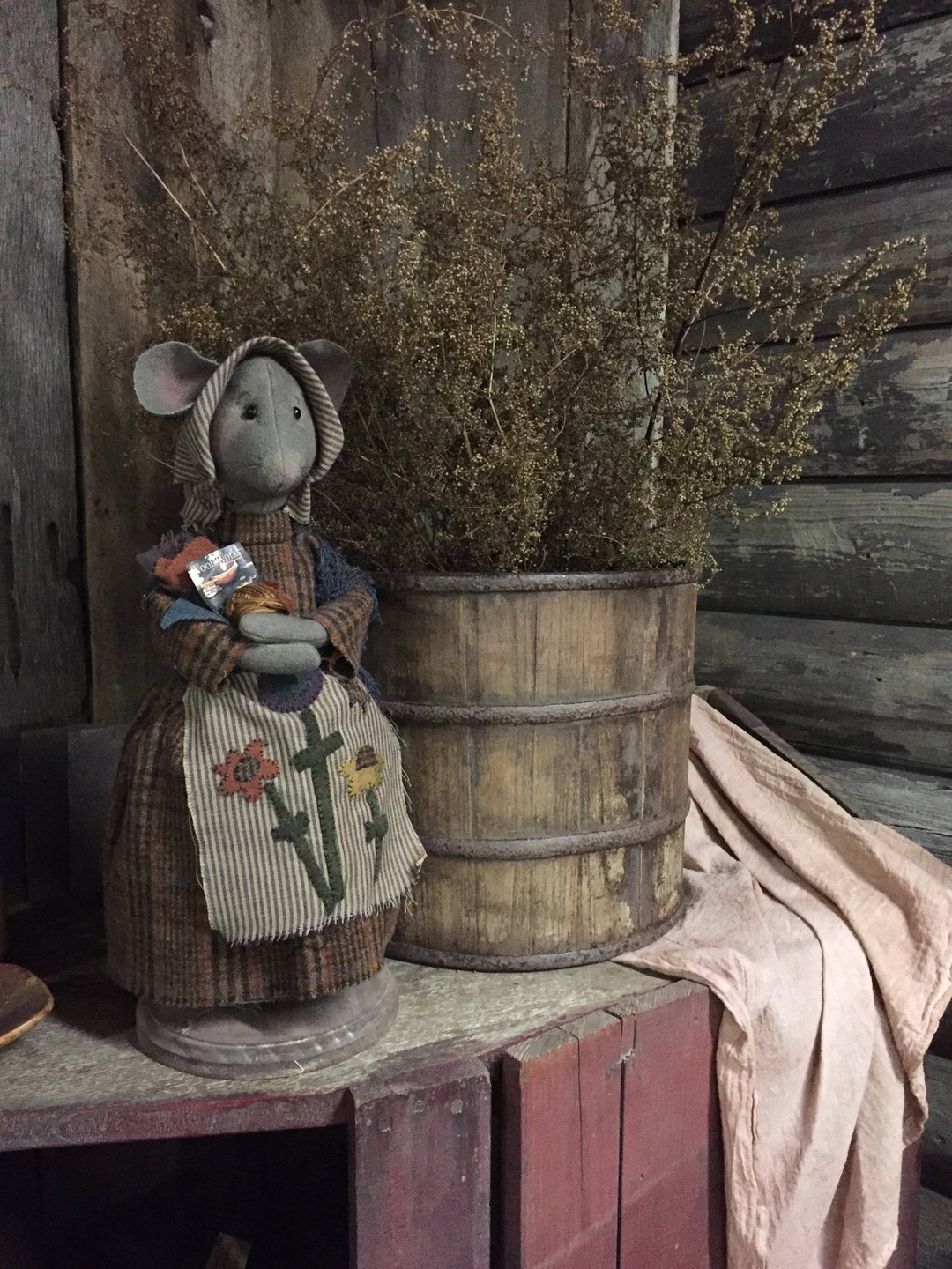 Pattern SET: Vivian - 14" Prairie Mouse - Etsy