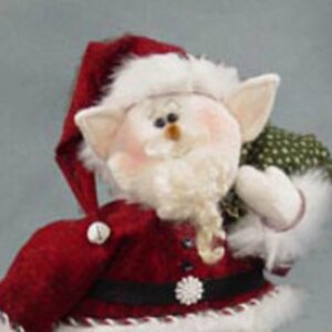 Pattern: Snanta - 12" Santa Snow Elf - Etsy