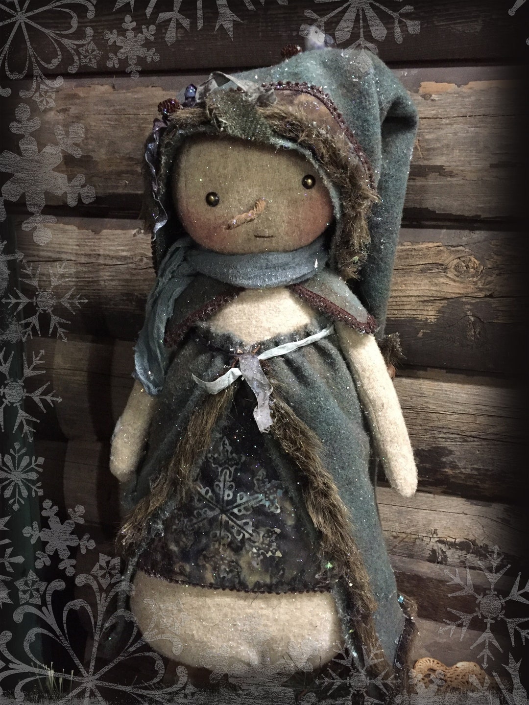 Pattern "nellie" - 19” Snow-girl Pattern - Etsy