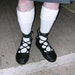 Black Men's Gilly Shoe - Etsy
