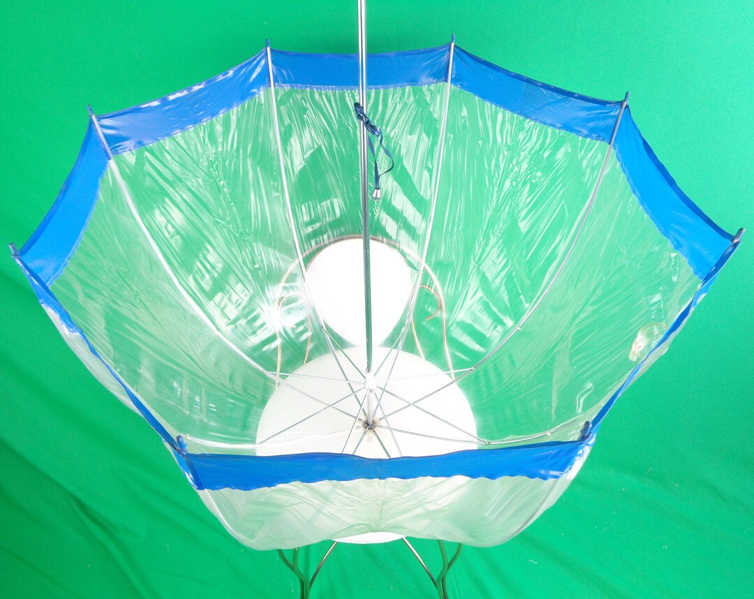Vintage Retro Dome Pagoda Umbrella Parasol Canopy Rain Sun Accessorie ...