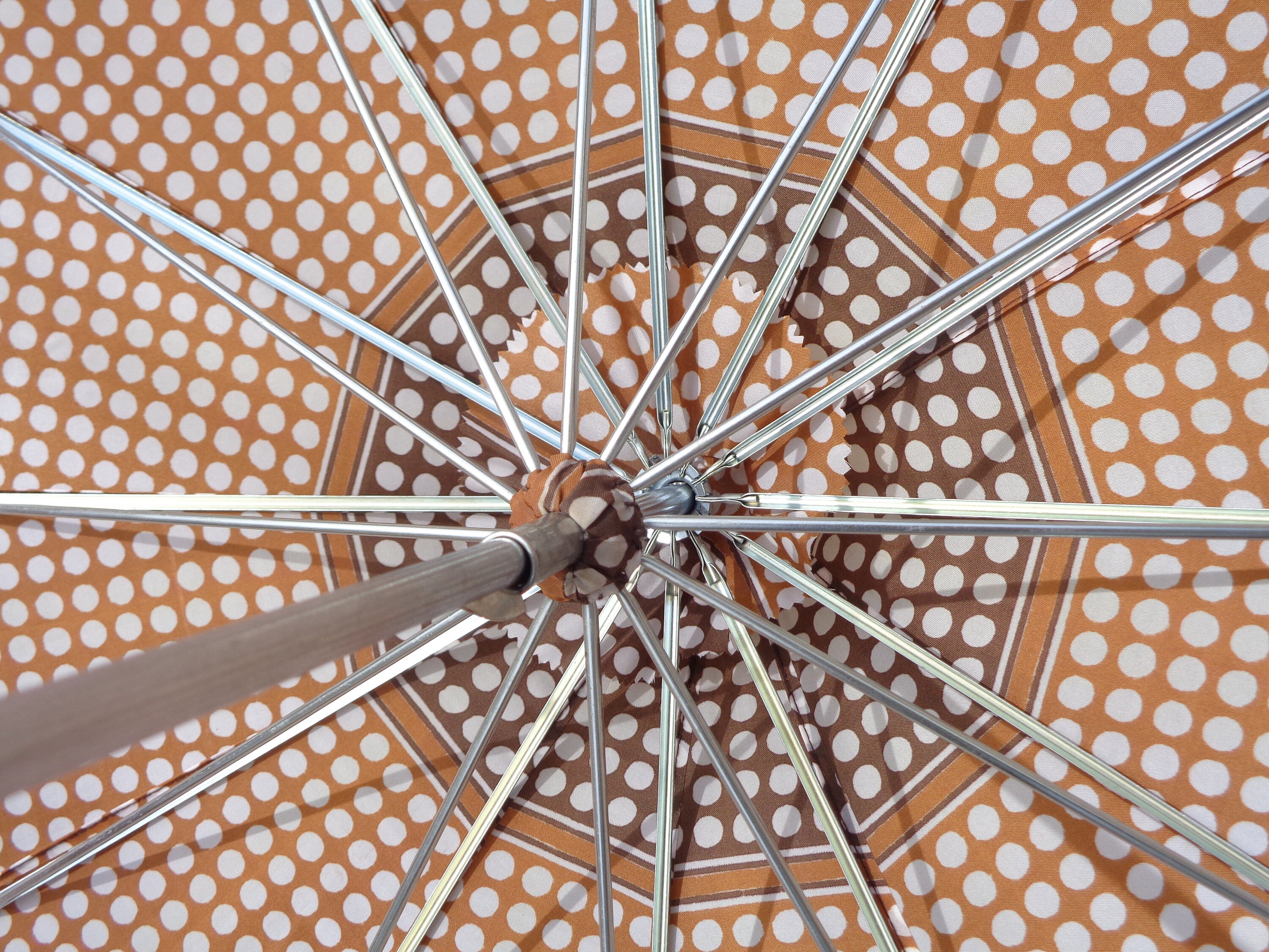 Vintage Retro Rain Accessorie Umbrella Parasol Canopy Cover 1960s 70s ...