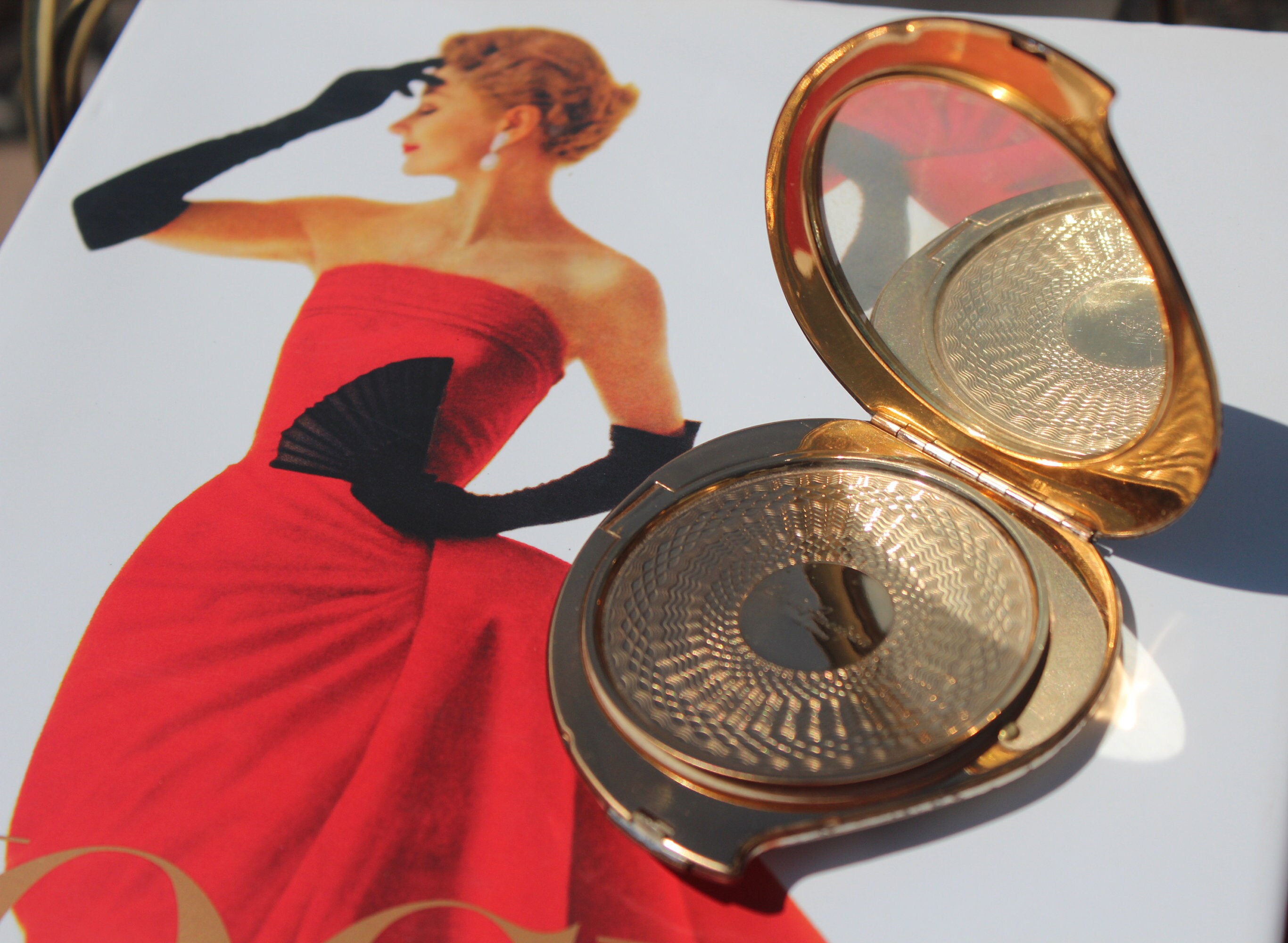 1940s 50s WW2 Vintage Mid Century Retro Elgin Makeup Cosmetics Face ...