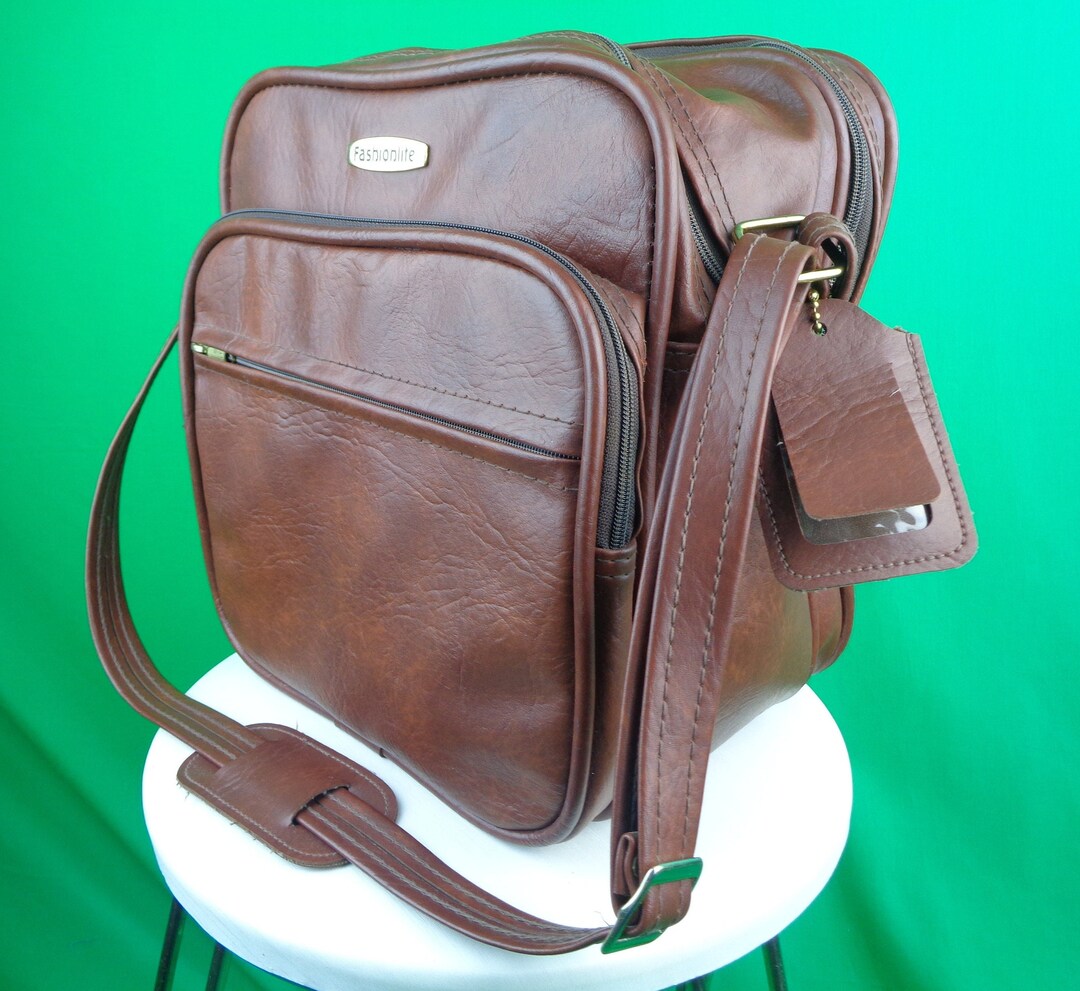 Vintage Retro Tote Shoulder Bag Suitcase Luggage 70s 80 Fashionite ...