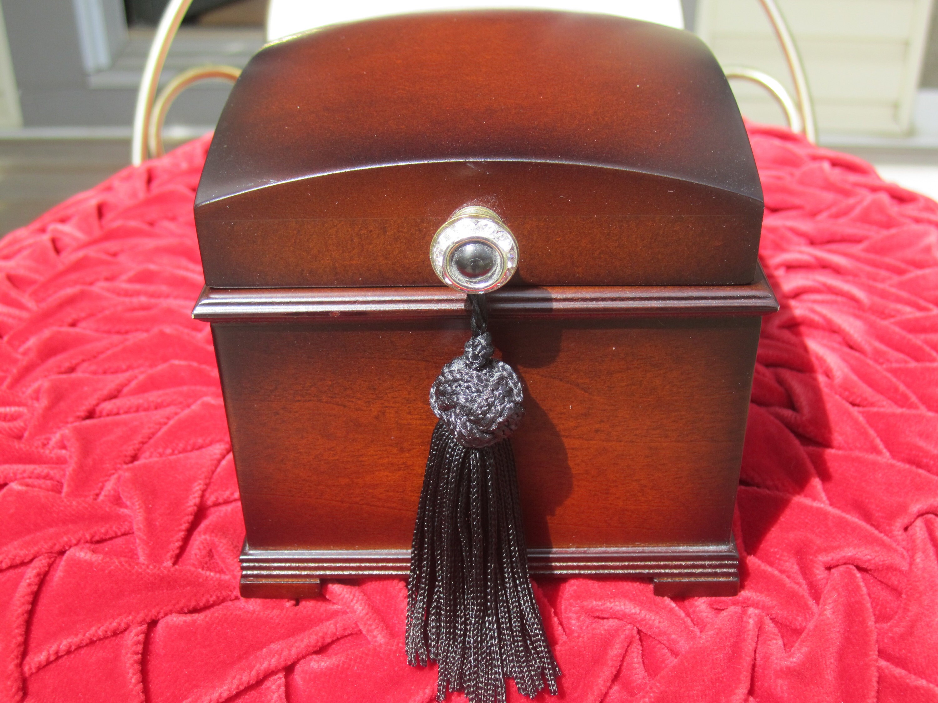 90s Vintage Retro Regal Regency Ring Jewelry Music Box Storage ...