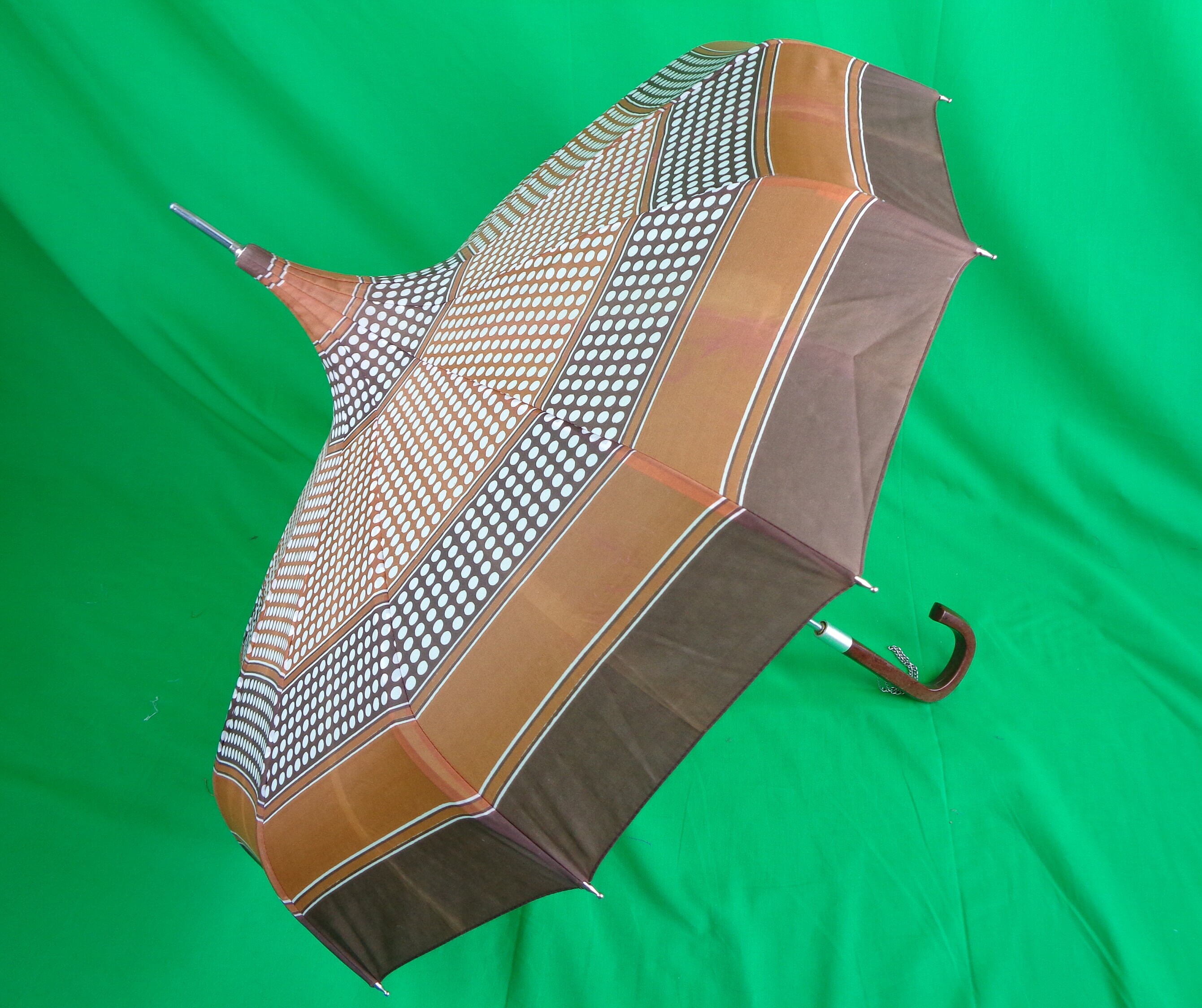 Vintage Retro Rain Accessorie Umbrella Parasol Canopy Cover 1960s 70s ...