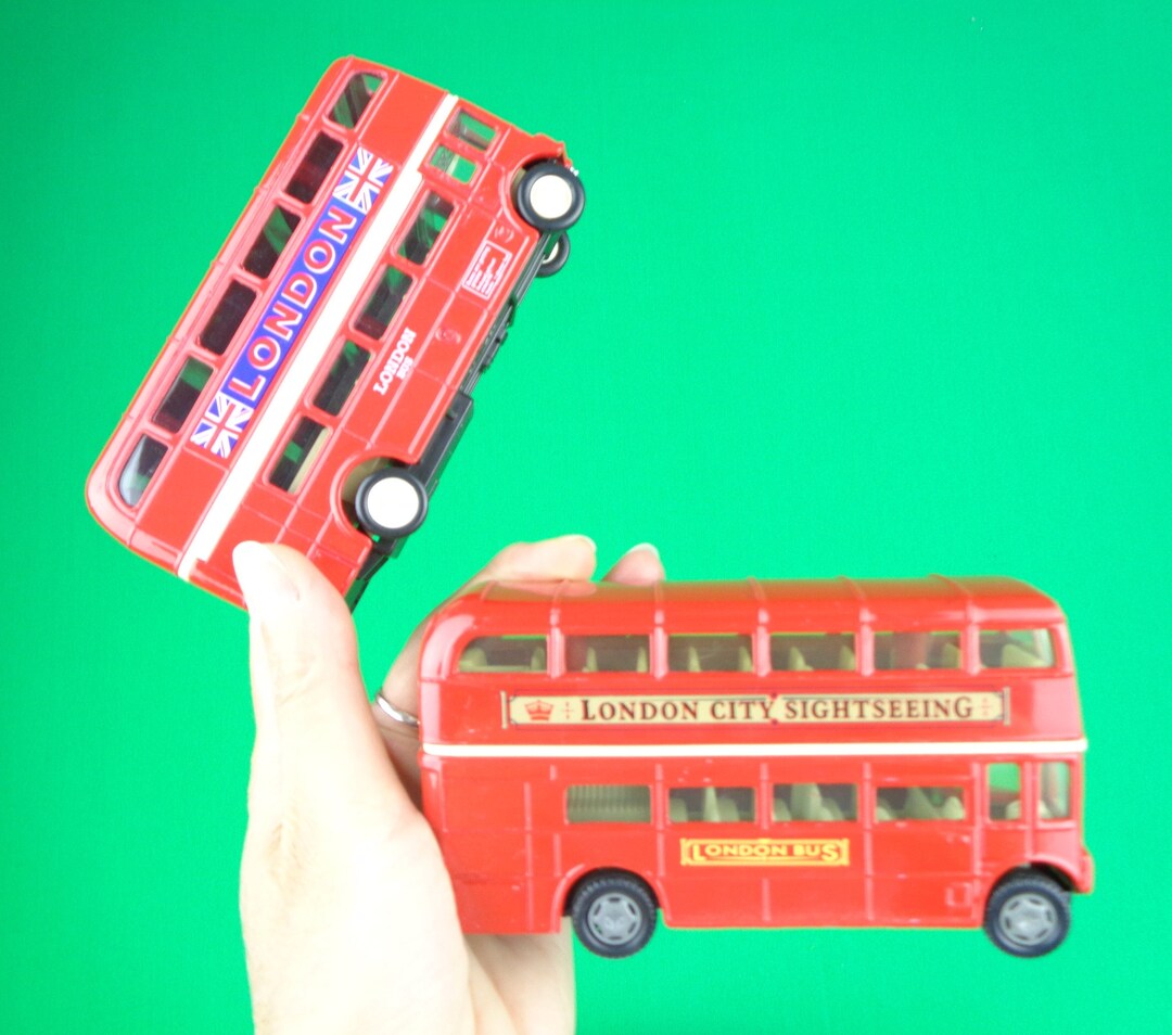 Vintage Retro Double Decker Dinky Bus Die-cast Miniature Toy London UK ...