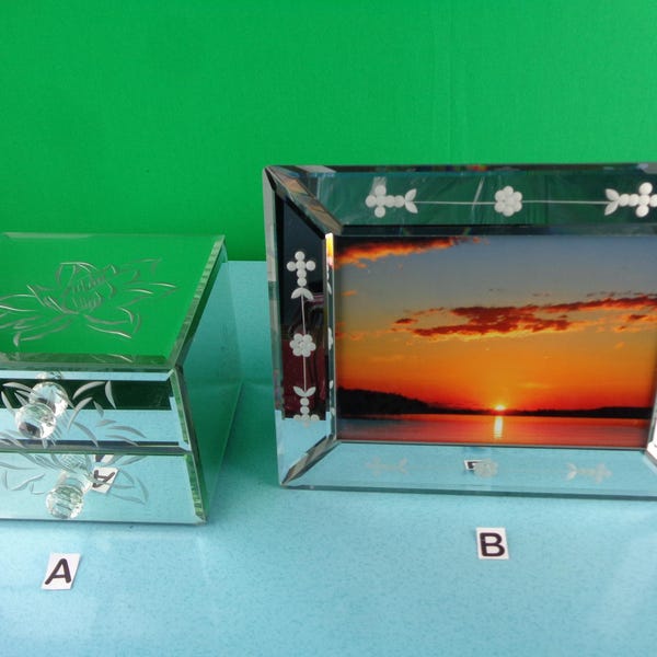 Lucite Box Frame - Etsy