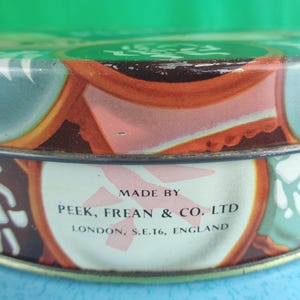 Vintage Peek Frean's Playbox Biscuit & Cookie Collectible Tin: 50s 60s ...