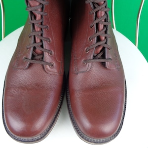 Men RCMP Brown Leather Boots 50s 60s Vintage Mid Century Size - Etsy