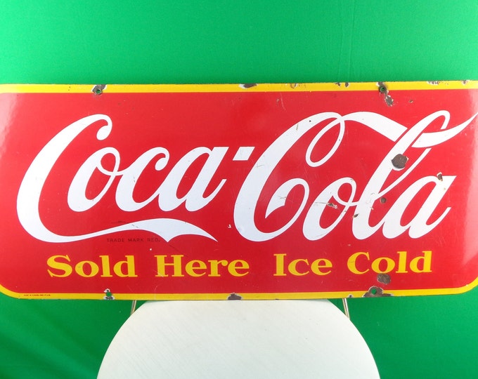 Coca-cola Sign - Etsy