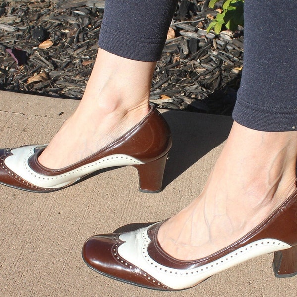 Spectator Pumps - Etsy