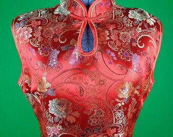 Red Japanese Dress - Etsy