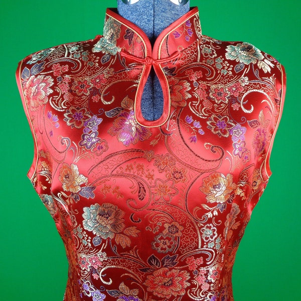 Red Cheongsam - Etsy
