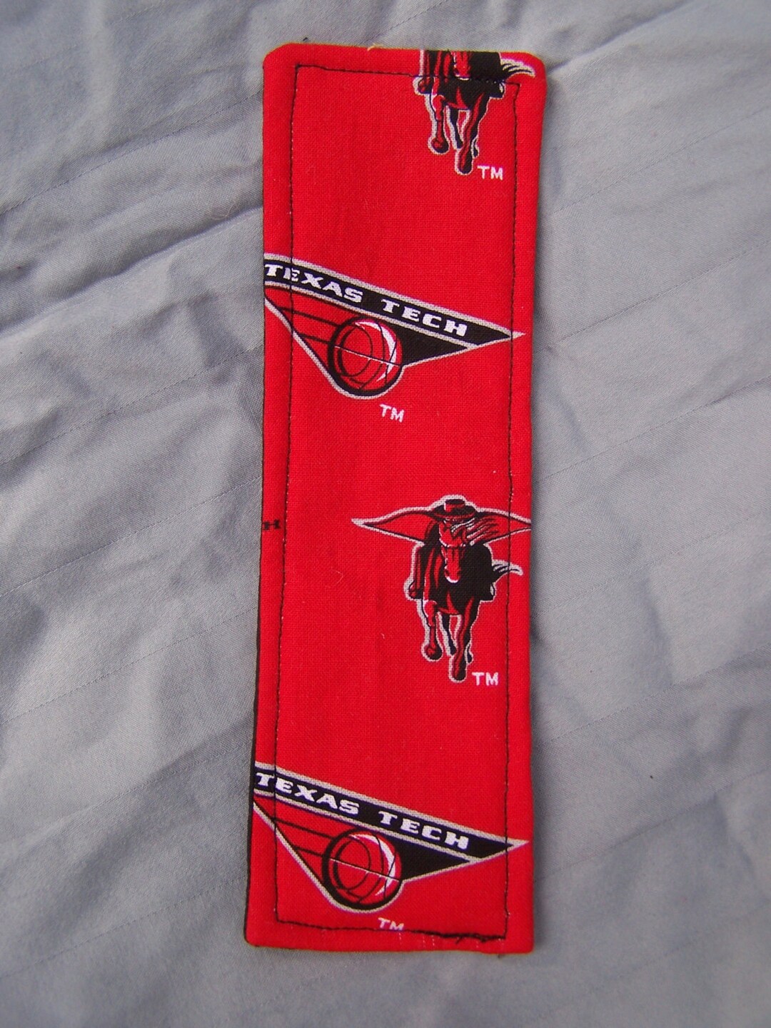 Texas Tech Fabric Book Mark - Etsy