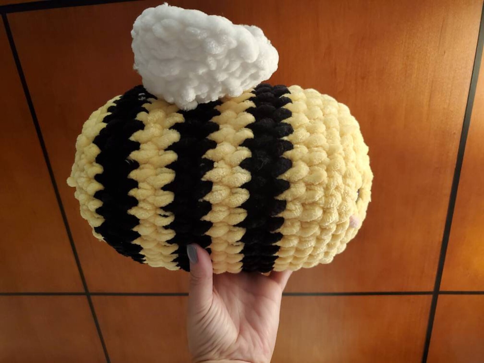 Snuggly Bumble Bee Plushy in Black and Yellow - Etsy