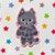 Angry Emo Cat Sticker Holographic Cat Sticker, Waterproof, Cute Cat ...