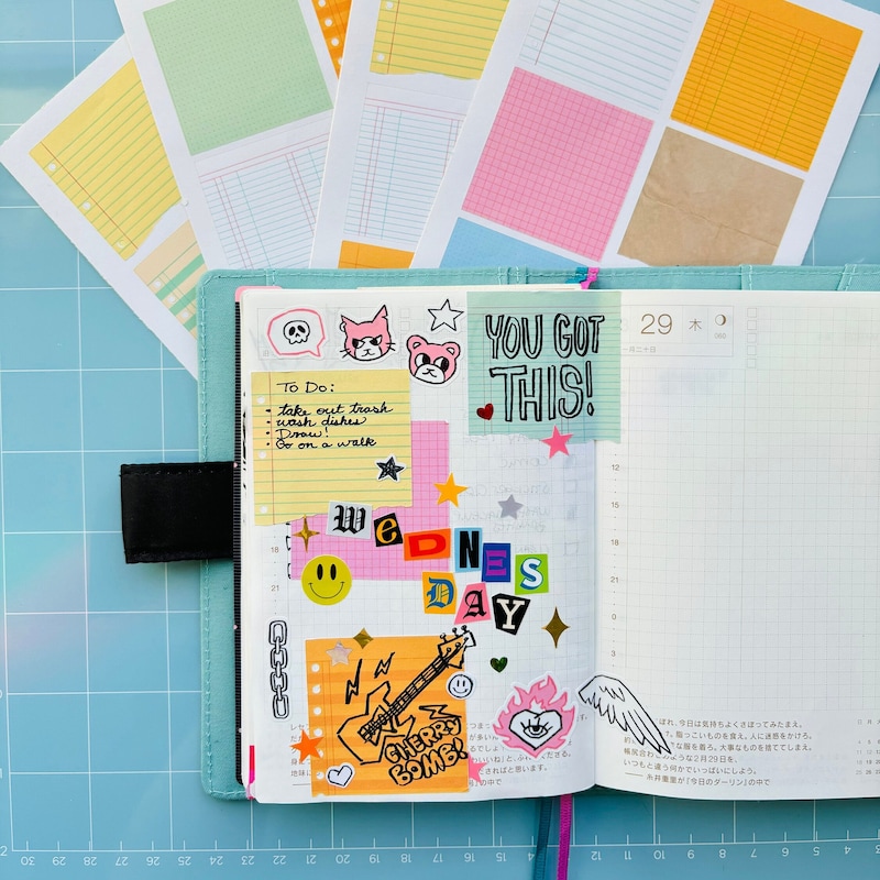 Journal Stickers - Etsy