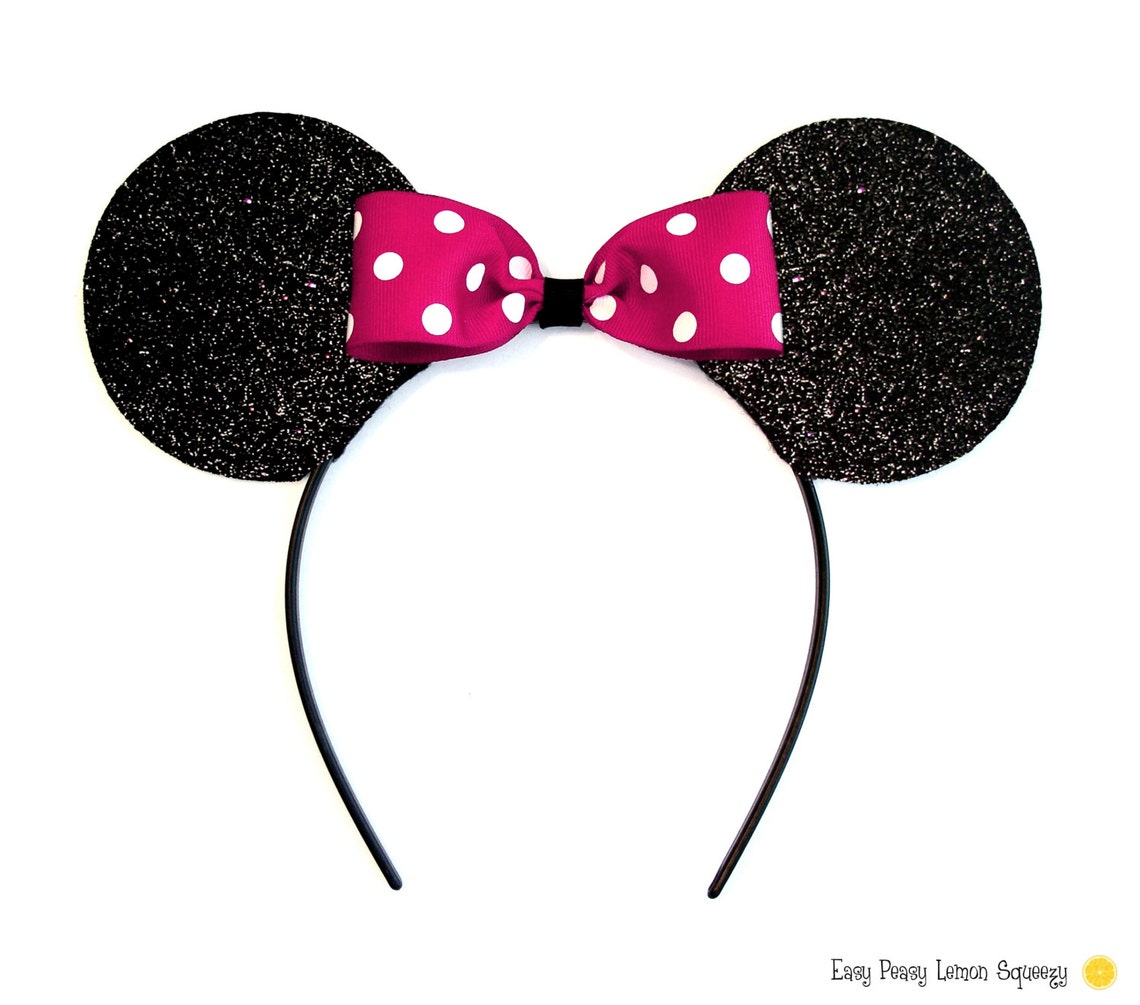 20 Minnie Mouse Ears Headband Craft Kit Do It Yourself | Etsy