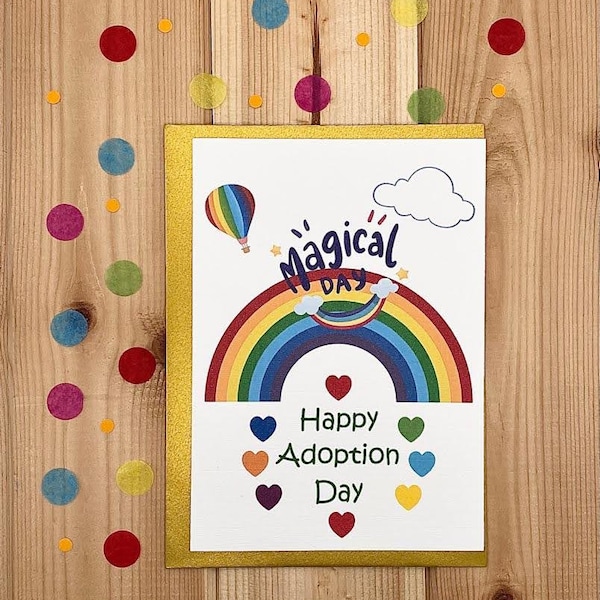 Printable Congratulations Adoption Card - Etsy
