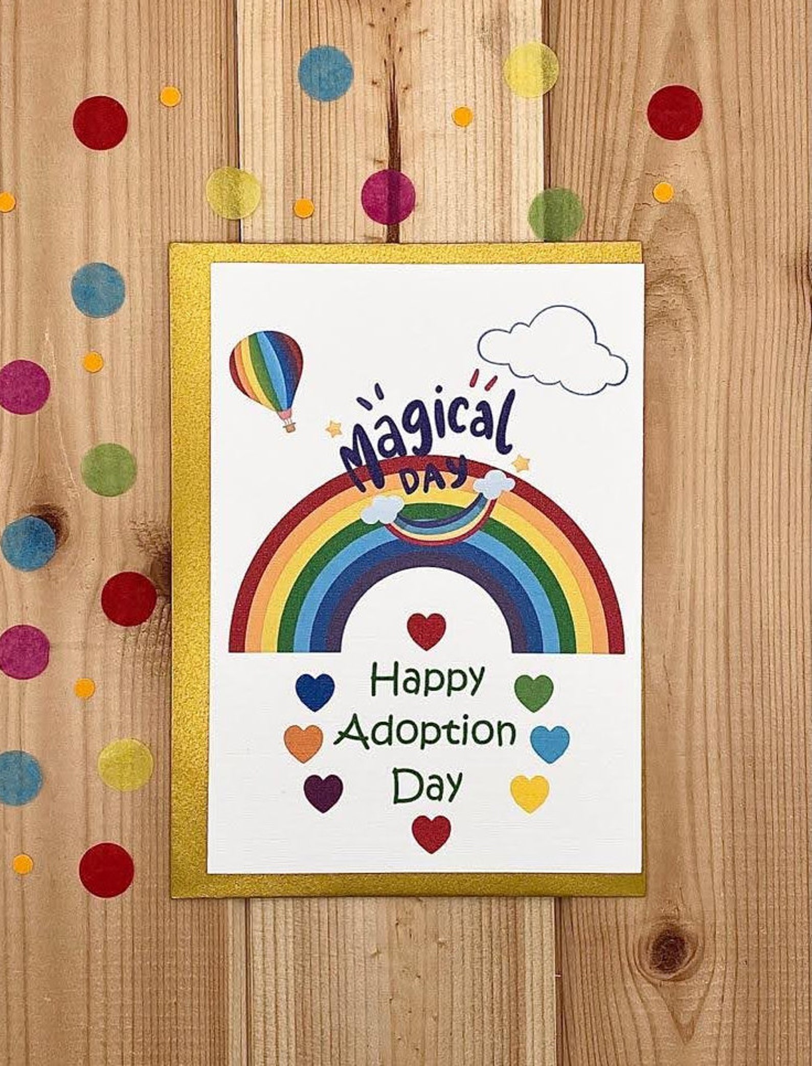 ADOPTION Day Celebration Card - Adoption Congratulations - Happy ...