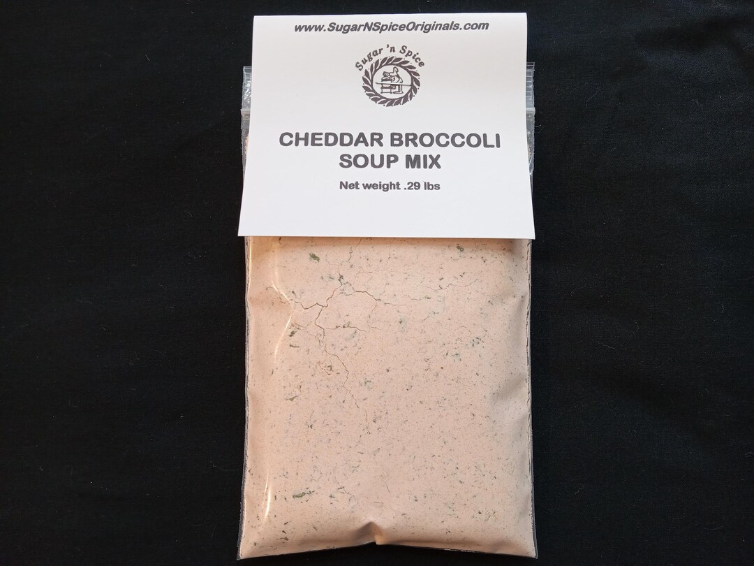 SOUP MIX Cheddar Broccoli - Each Packet Make 4 Cups - Add Milk and ...