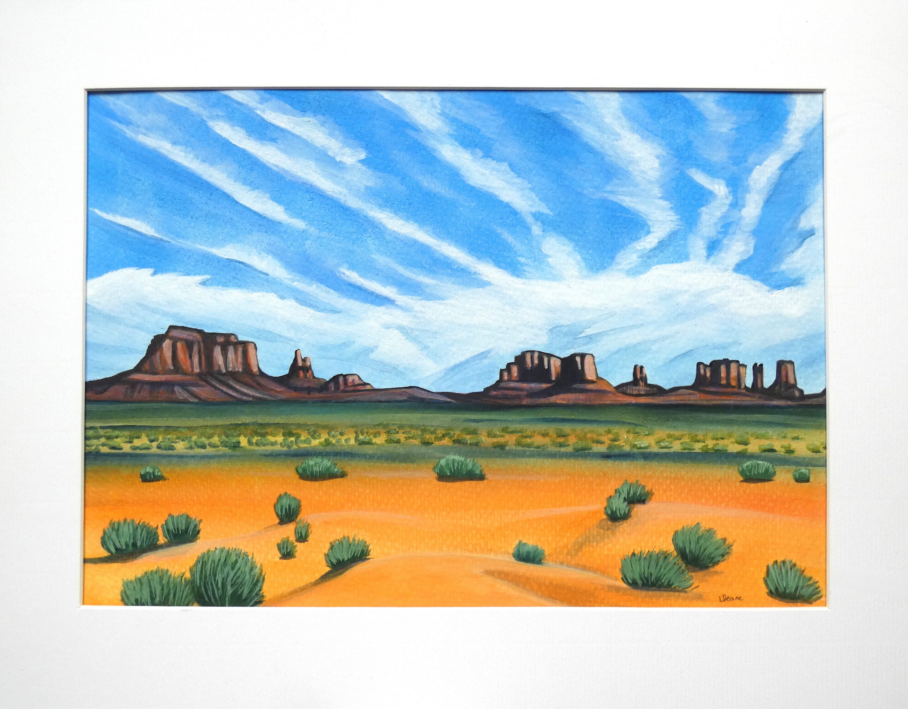 Painting Oil Arizona Painting Landscape Original Art Southwest Oil ...