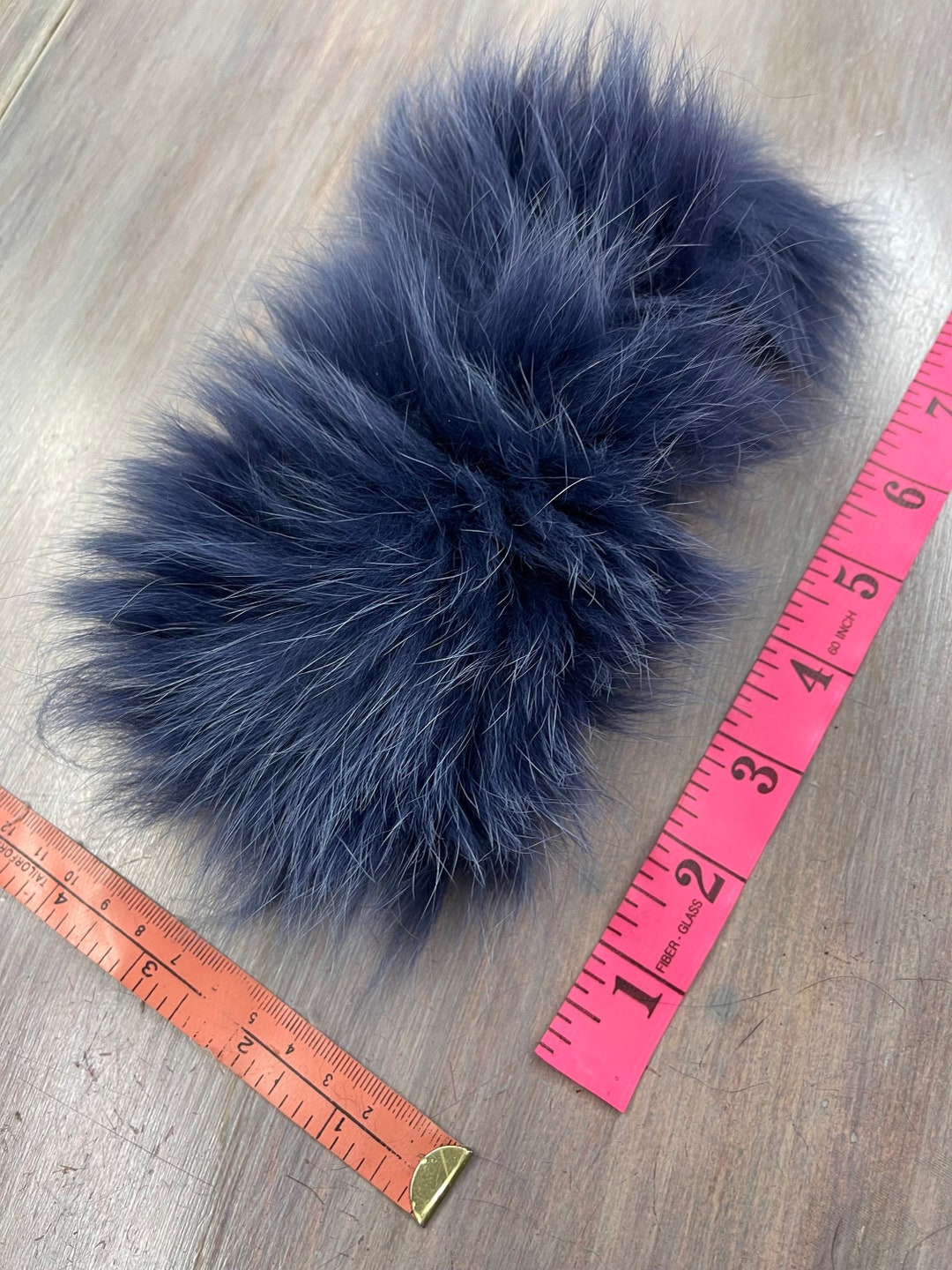 Genuine Blue Shadow Fox Fur Skin Piece Craft N.b-4 - Etsy