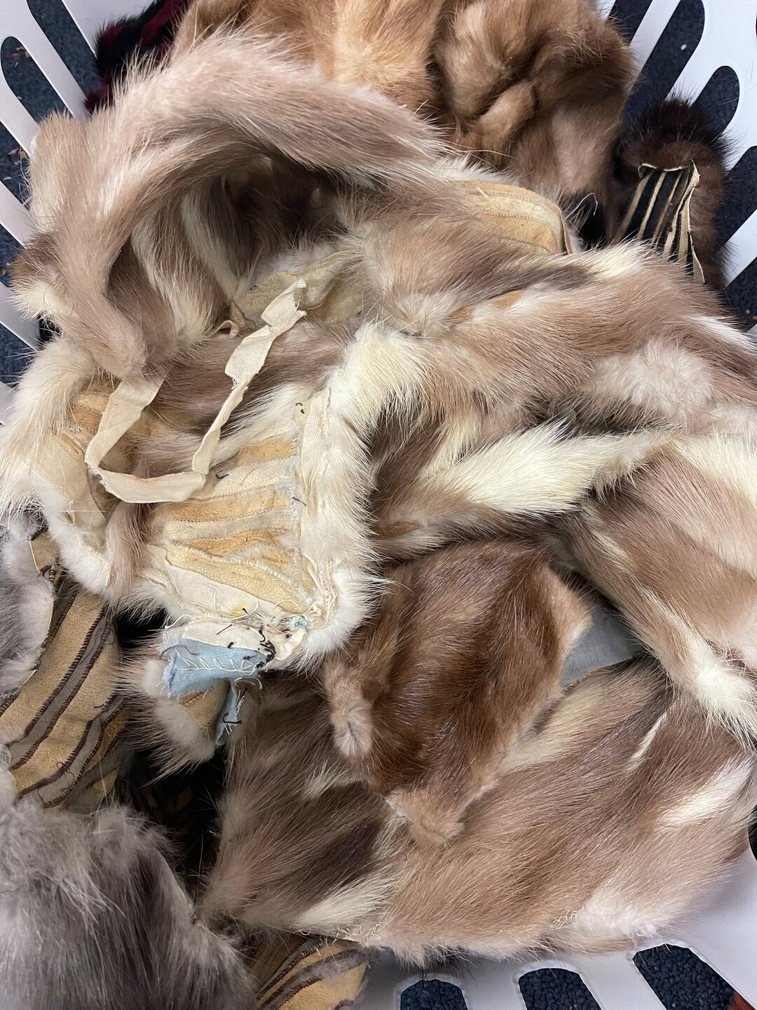 Genuine MINK Fur Pieces Patchwork Scraps 1 Pound - Etsy