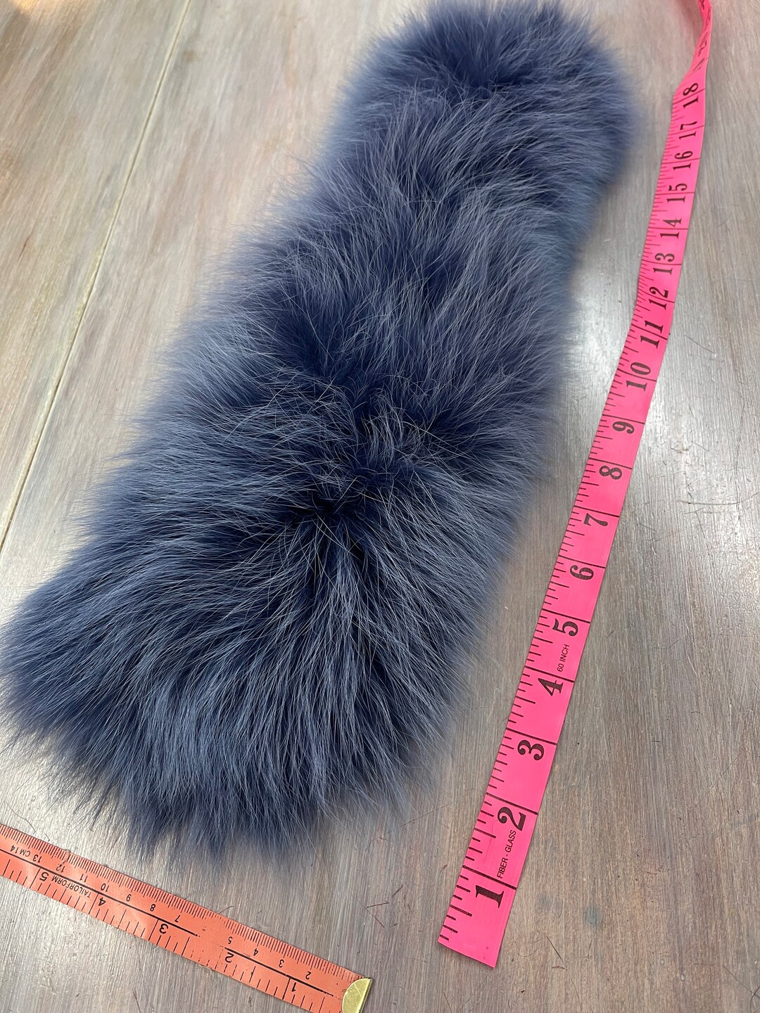 Genuine Blue Shadow Fox Fur Skin Piece Craft N.b-1 - Etsy