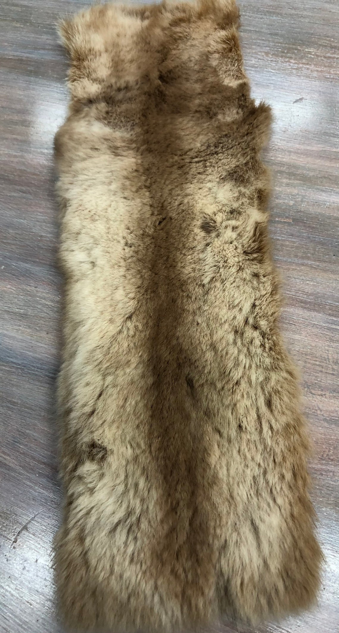 16 Sheared Sable Fur Skin Pelt Craft Scarf Winter Accessory | Etsy
