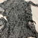 24’’ Black Swakara Broadtail Lamb Fur Skin Pelt Craft Scarf Winter ...