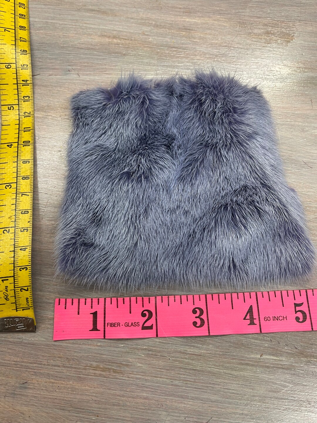 Dyed Lavender Mink Fur Skin Pelt Craft Winter Accessory B-29 - Etsy