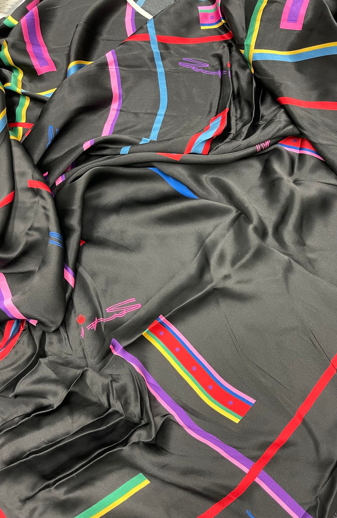 Furrier Fabric Lining for FUR Coat 100% Silk Zuki Brand - Etsy