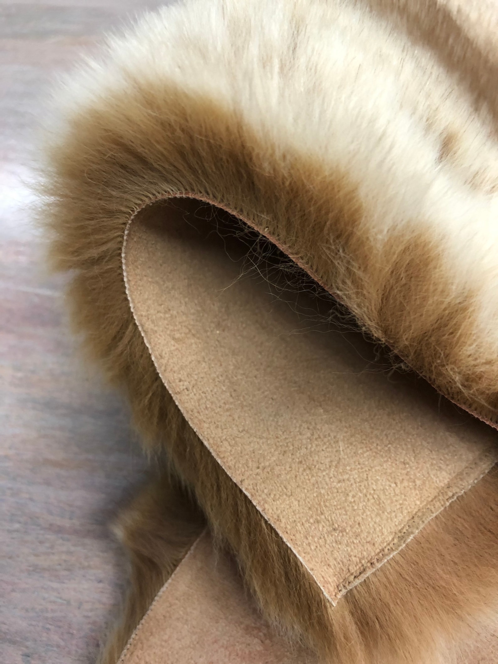 16 Sheared Sable Fur Skin Pelt Craft Scarf Winter Accessory | Etsy