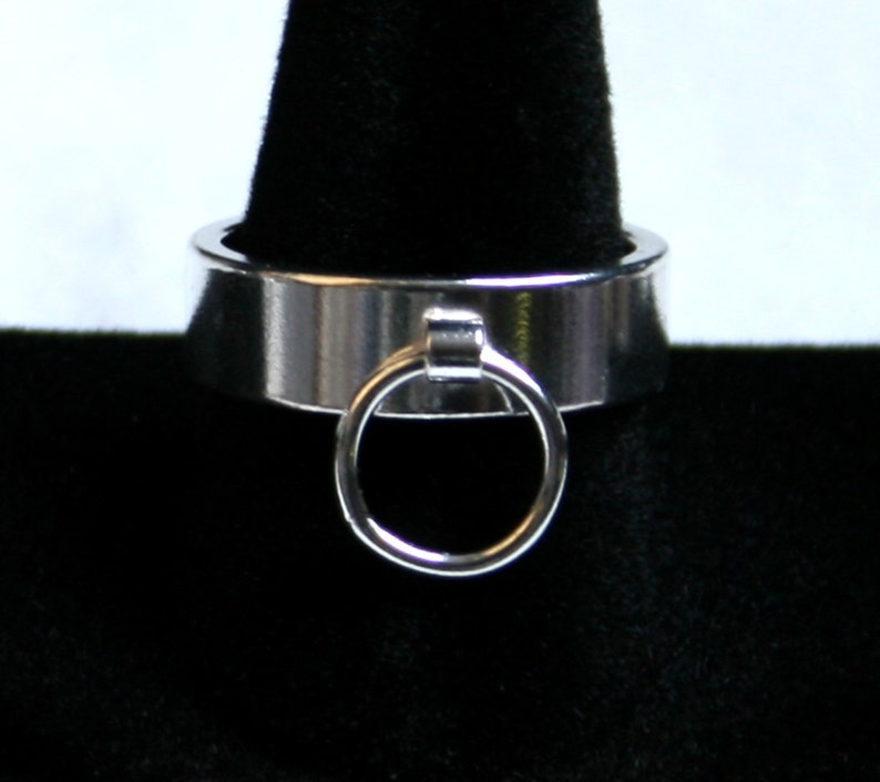 Heavyweight Sterling Silver Ring of O BDSM Ring Story of - Etsy