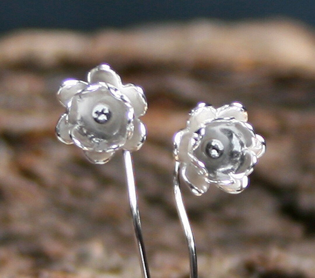 Peony ~ Simply Silver ~ Wildflower Series ~ Exclusive Design Sterling ...