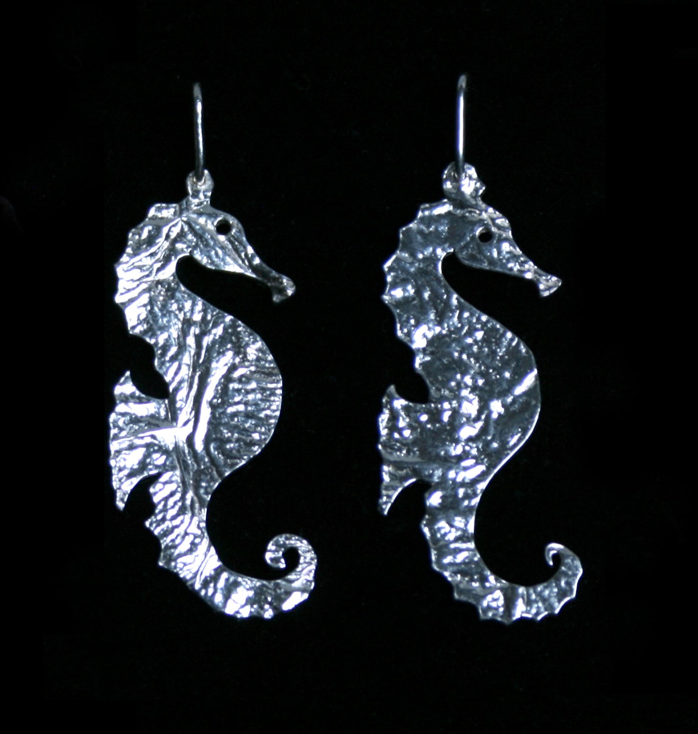 Handmade 'Silver Seahorse' Pendant. Traditionally hand made seahorse ...